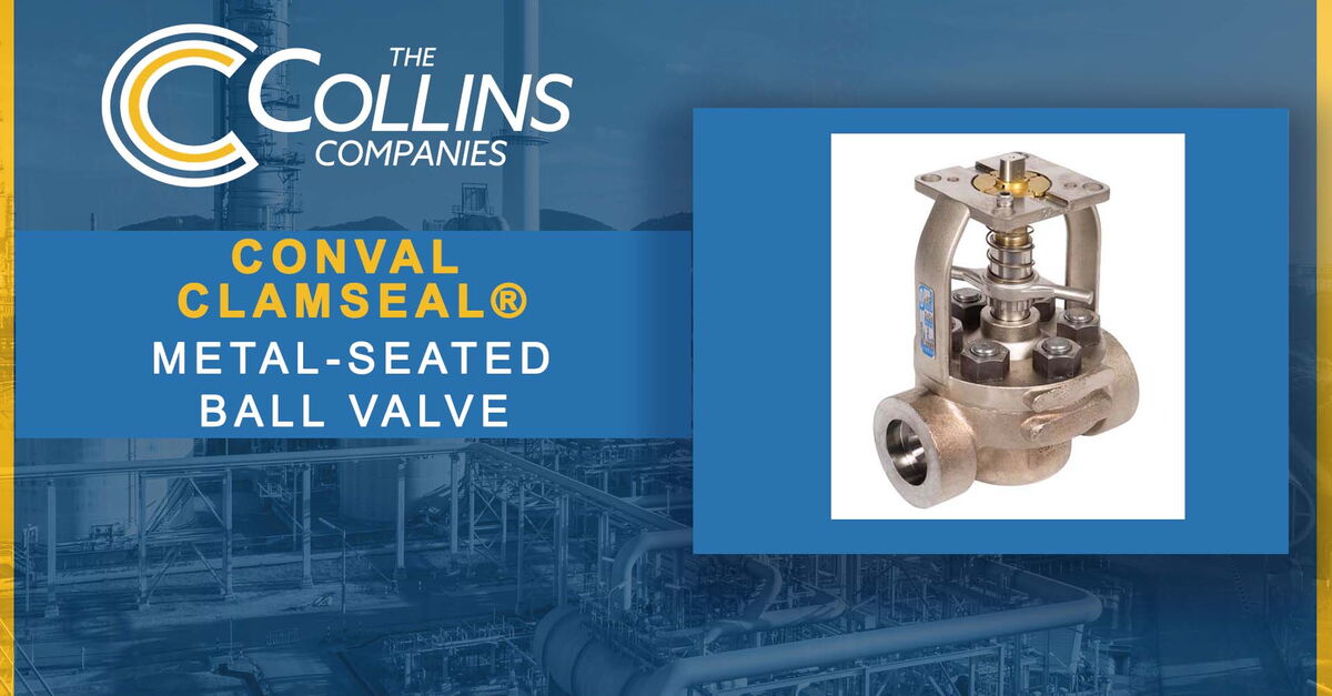 Conval Camseal® Metal-Seated Ball Valve - The Collins Companies