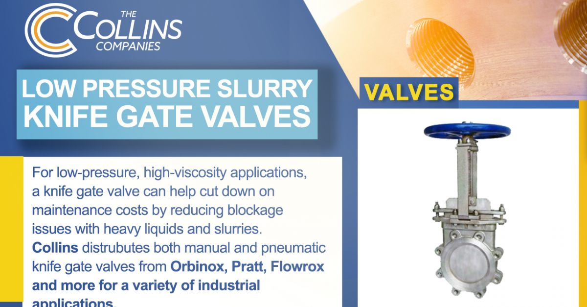 Low Pressure Knife Gate Valves | Pratt Knife Gate Valves Distributor