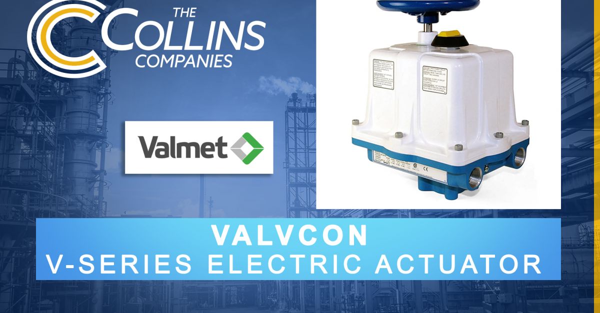 Valvcon™ V-Series electric actuator - The Collins Companies