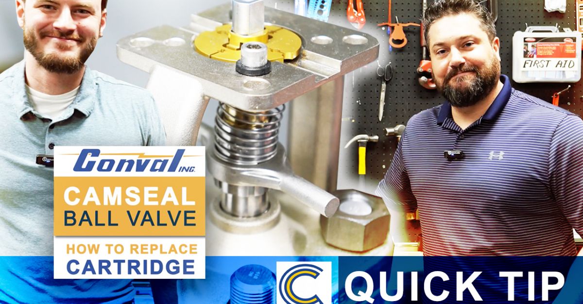 CONVAL: Camseal Ball Valve How to Replace a Cartridge